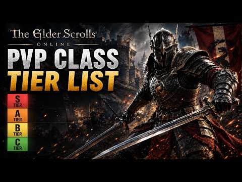 ESO PVP: Class Tier List WHATS THE BEST CLASS IN THE GAME BEST META IN U50 (Builds Included)