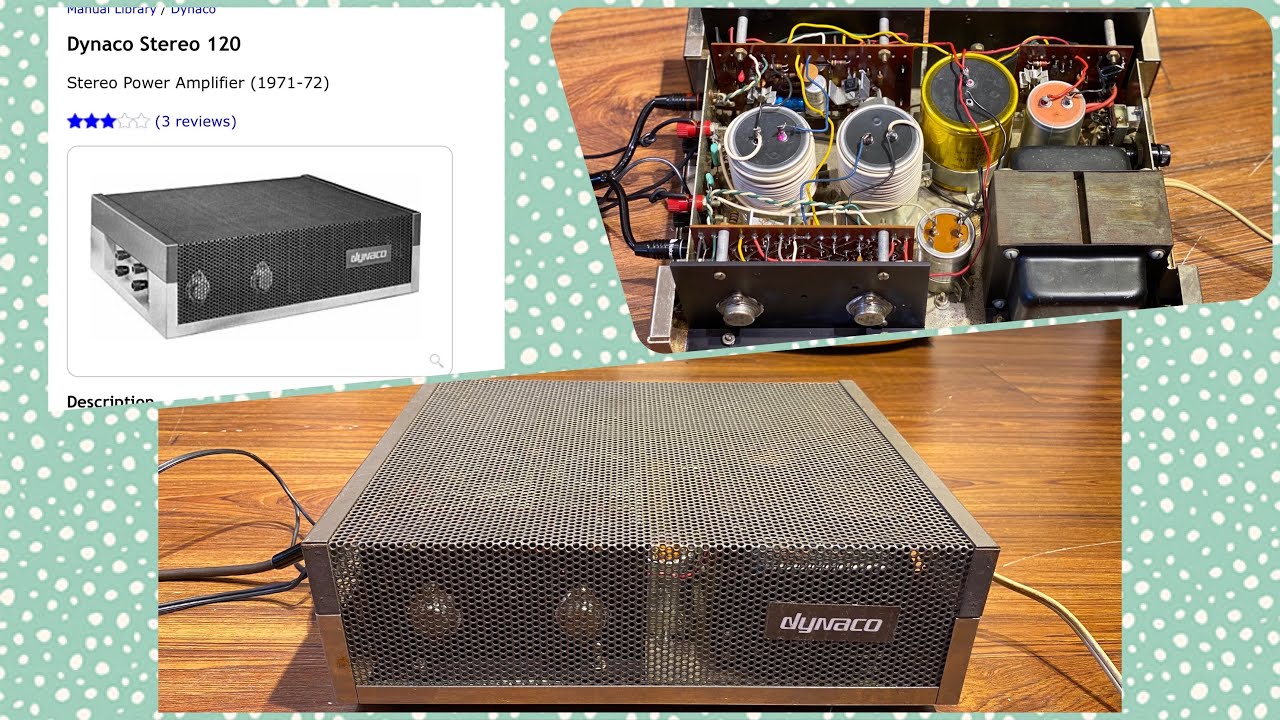 Dynaco 120A do mỹ sản xuất “thuốc” chơi loa cổ // 070.8899789 (đã giao ...