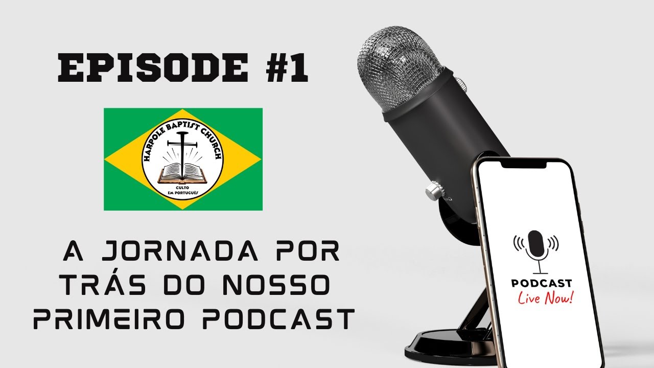 Nos Bastidores do Nosso Ministério: A Jornada por Trás do Nosso Primeiro Podcast Cristão. - YouTube