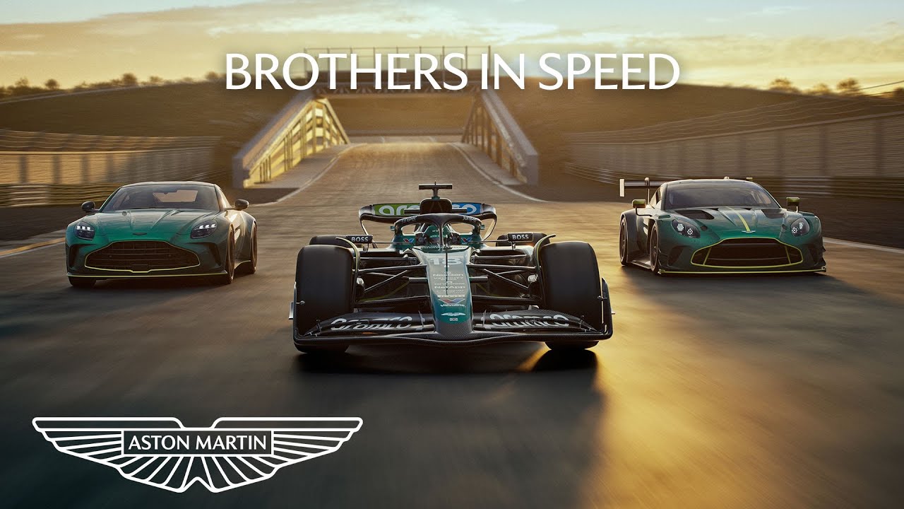 Aston Martin Vantage, Vantage GT3 and AMR24 | Brothers In Speed - YouTube