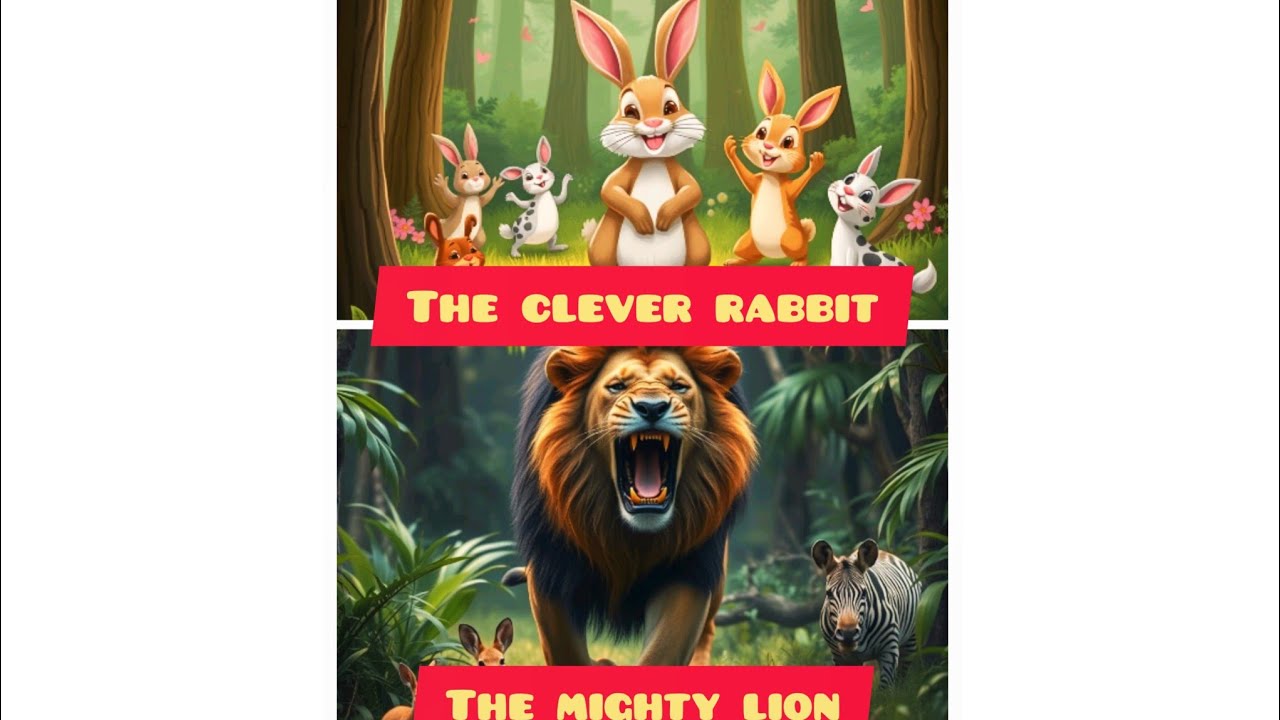 THE CLEVER RABBIT AND THE MIGHTY LION | A PANCHATANTRA TALE - YouTube