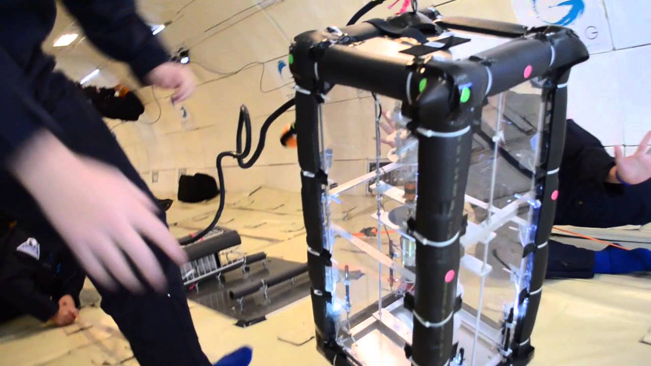 (Part 3) Prototype Test on microgravity flight by Zero Gravity ...
