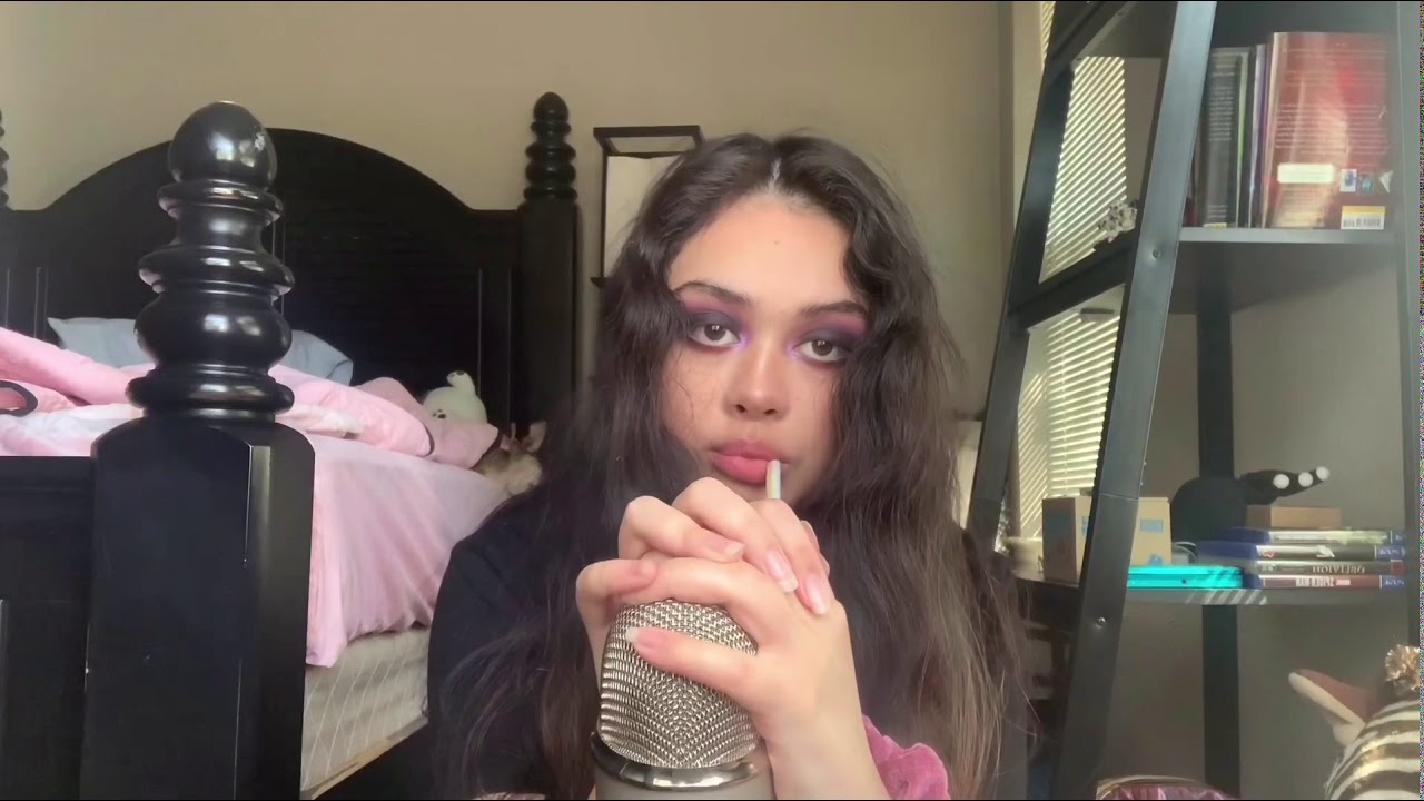 ASMR eating your ears w/ a straw 👅 intense mouth sounds - YouTube