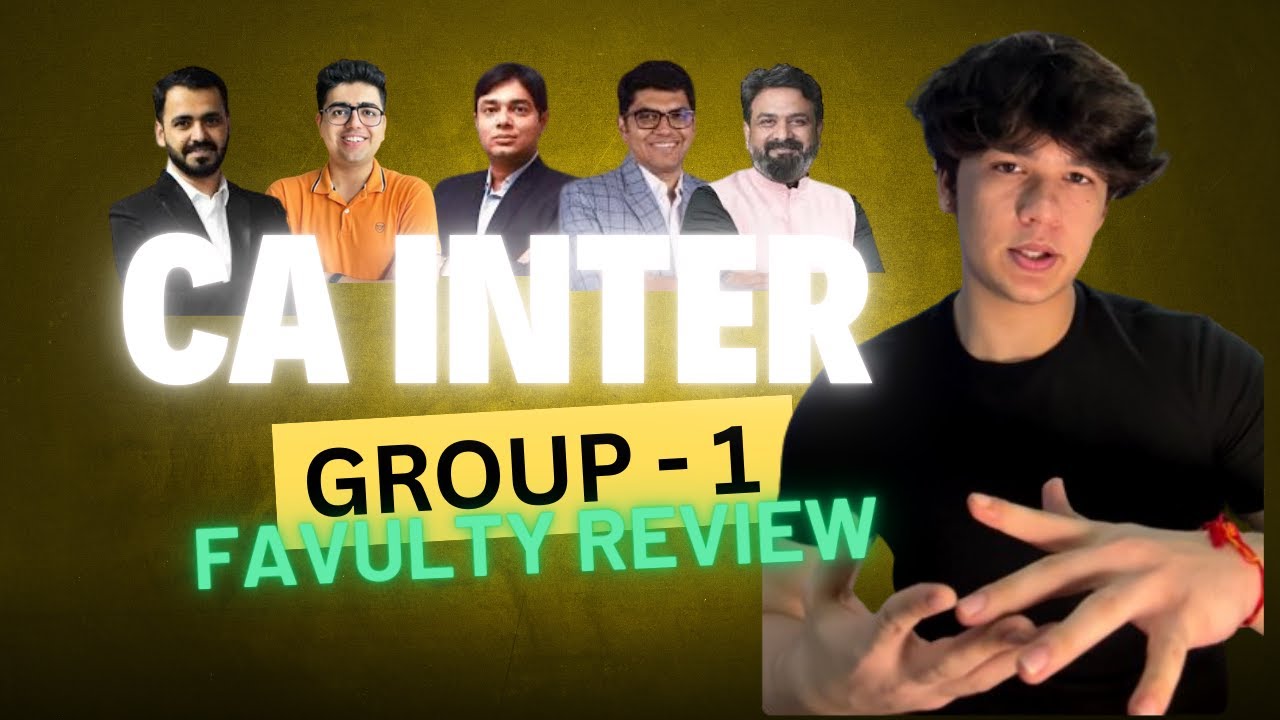 CA INTER Faculty Review | My honest experience #cainter #caintergroup2 ...
