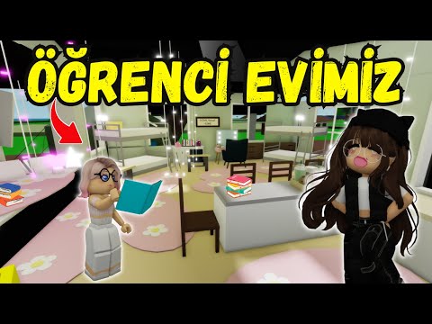 KENDİ ÖĞRENCİ EVİMİZİ TASARLIYORUZ🏡AYŞEM ECE ARI💥ARIGİLLER🐝ROBLOX BROOKHAVEN🏡RP