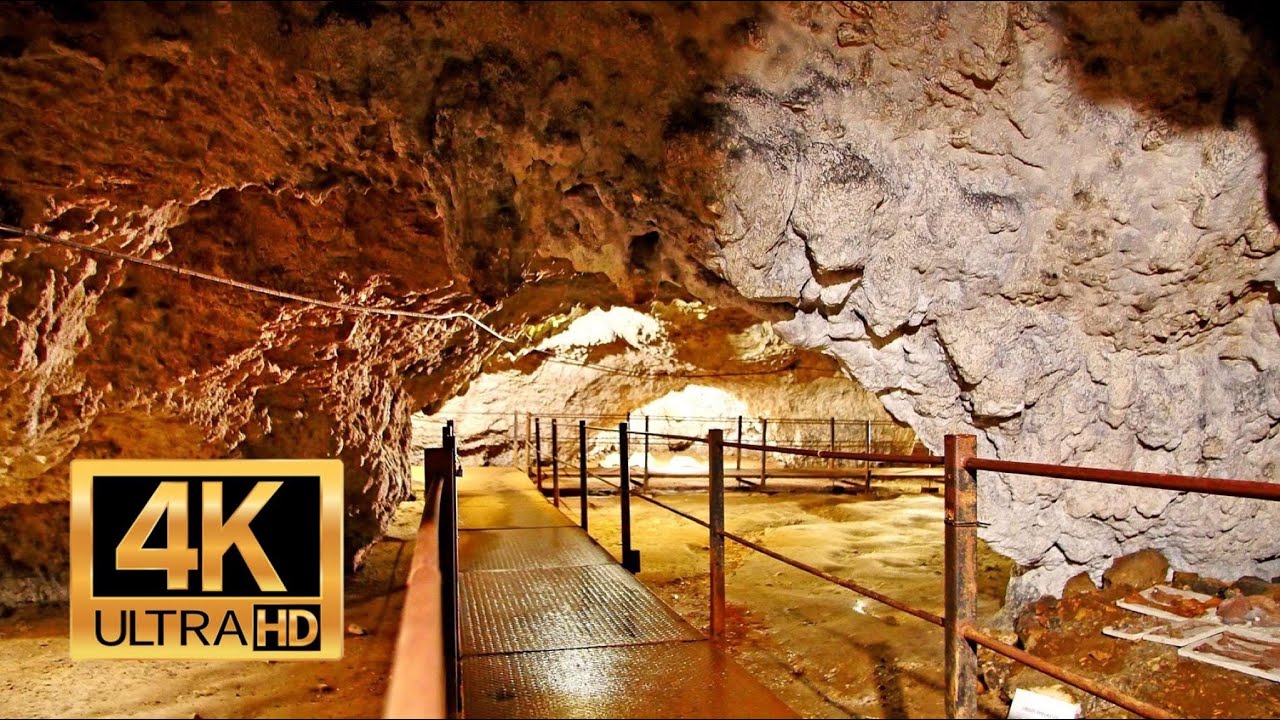 Dambovicioara Cave (Pestera), Romania. 4K Video - YouTube
