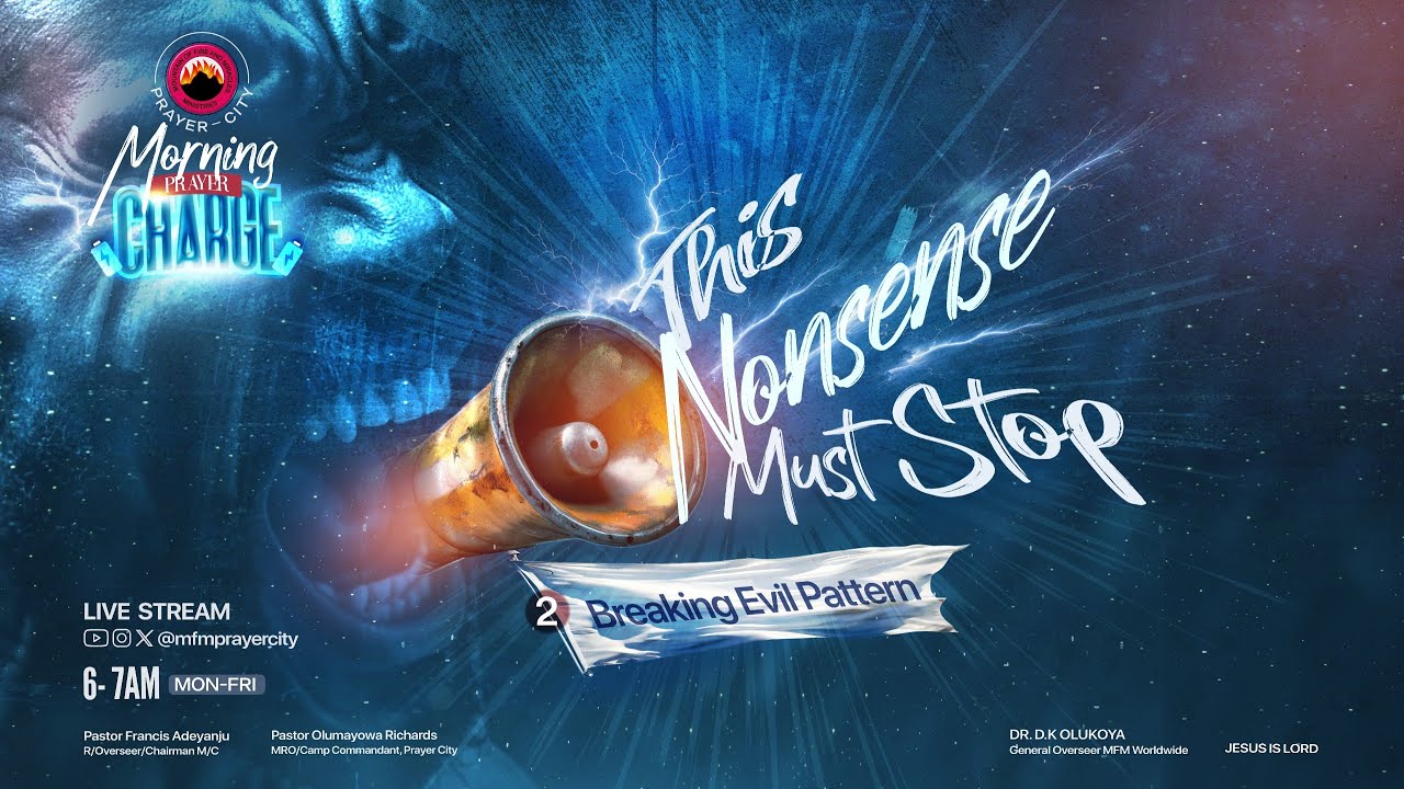 BREAKING EVIL PATTERN | MORNING PRAYER CHARGE | 23-06-2025 | PRAYER ...