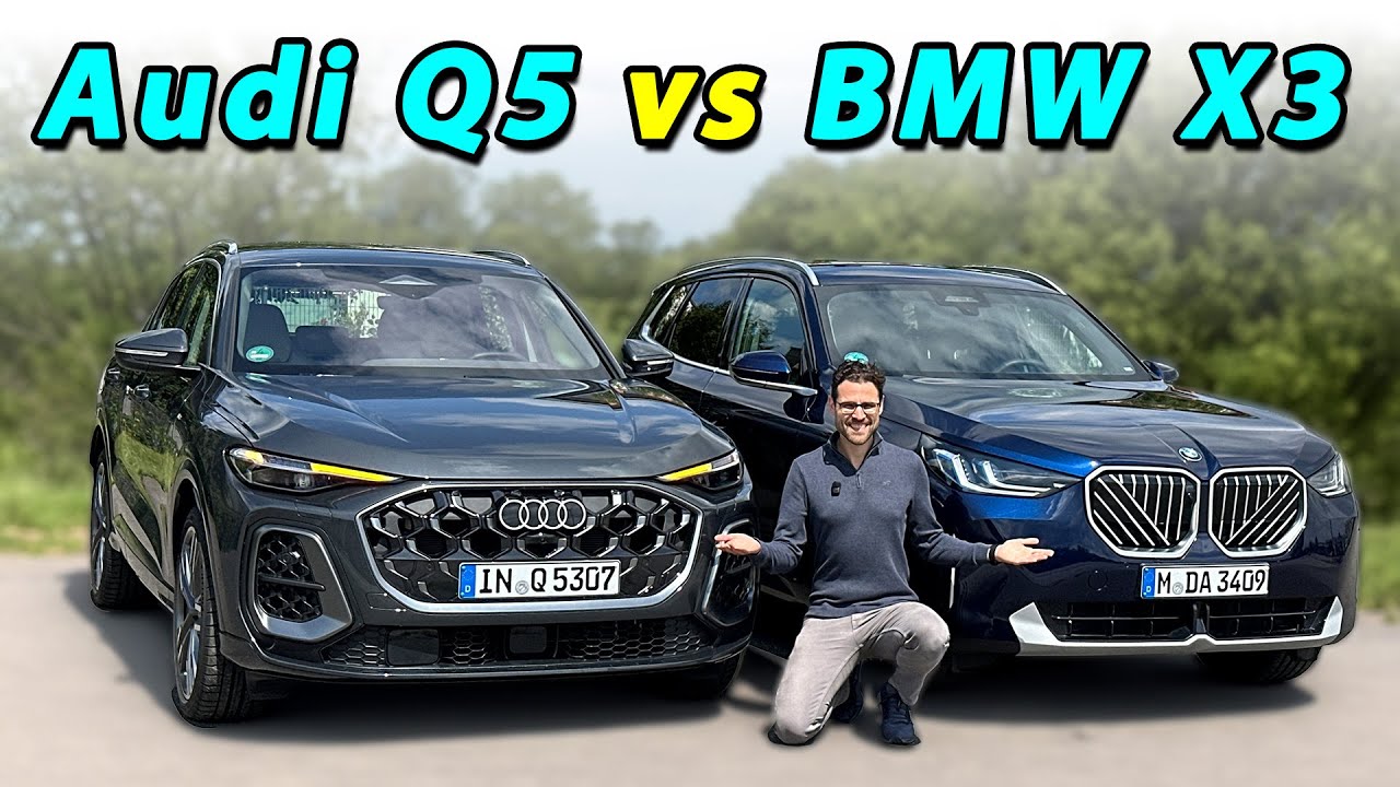 BMW X3 vs Audi Q5 head-to-head comparison! Best mid-size premium SUV ...