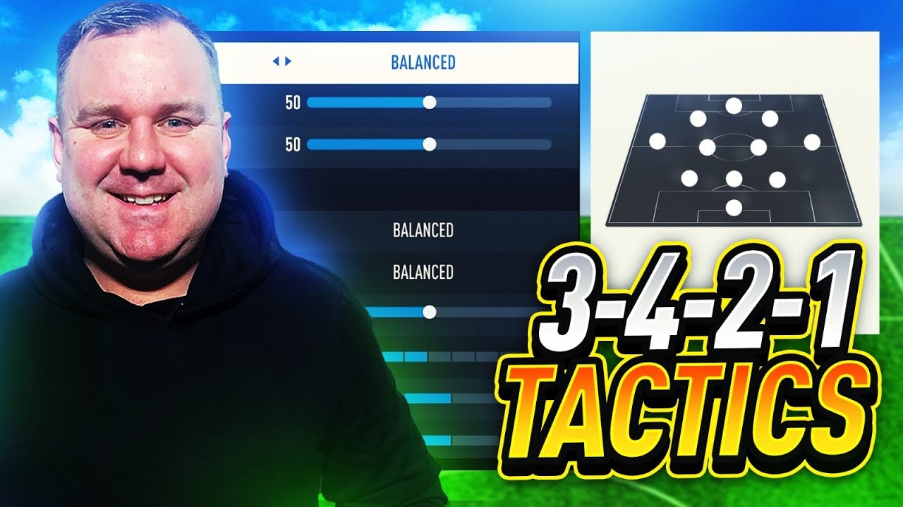 EAFC 24 - THE BEST 3421 CUSTOM TACTICS + PLAYER INSTRUCTIONS! - YouTube
