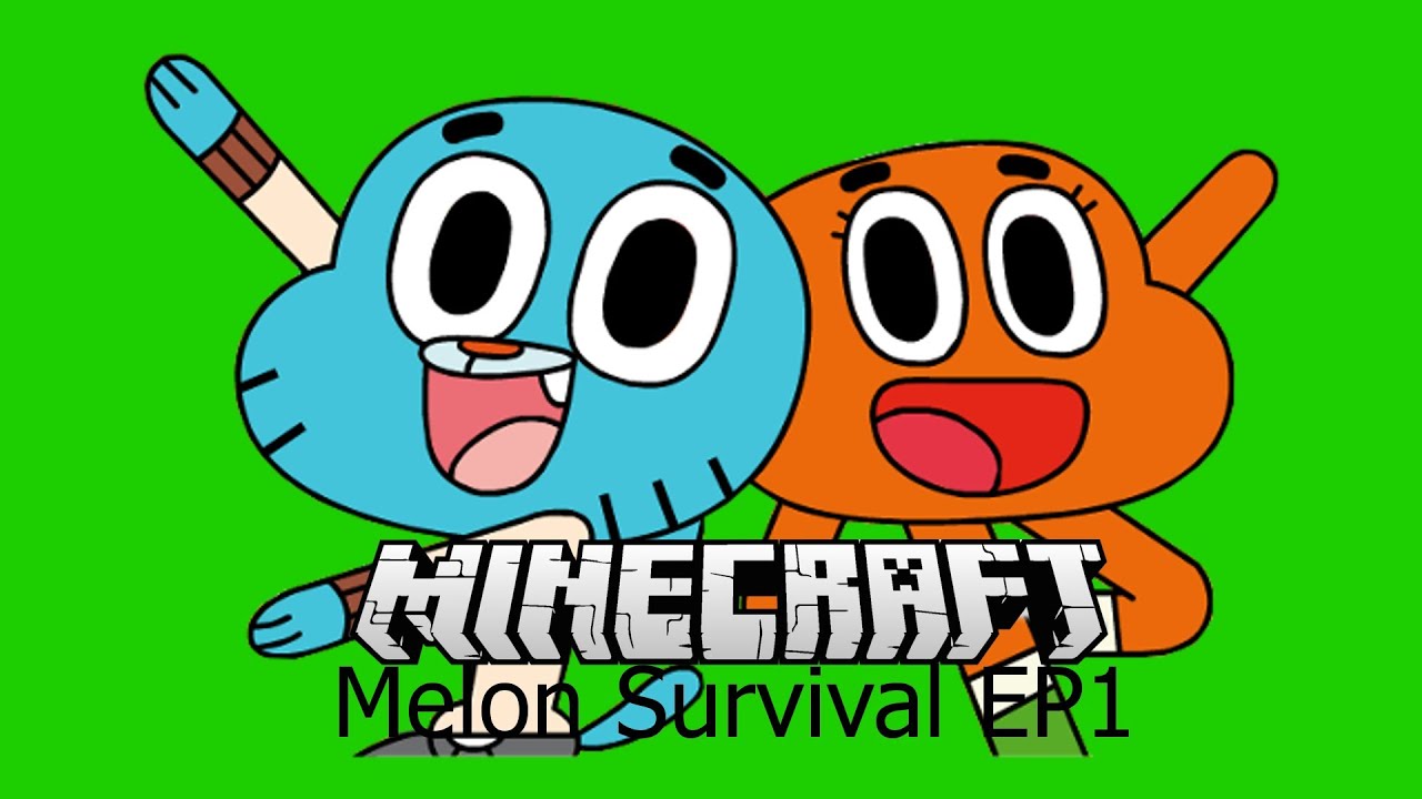 Gumball & Darwin Play Minecraft! [Melon SMP] (EP1) "Wolfmeister" - YouTube