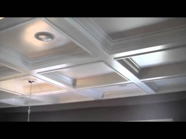 Diy Easy Coffered Ceiling | Shelly Lighting