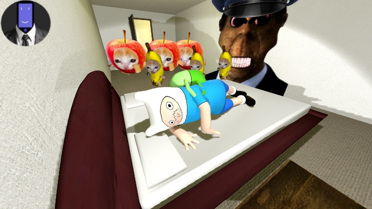 Escape Nextbots Banana Cat 🍌 , Apple Cat 🍎 And Obunga Police 🚨 - YouTube