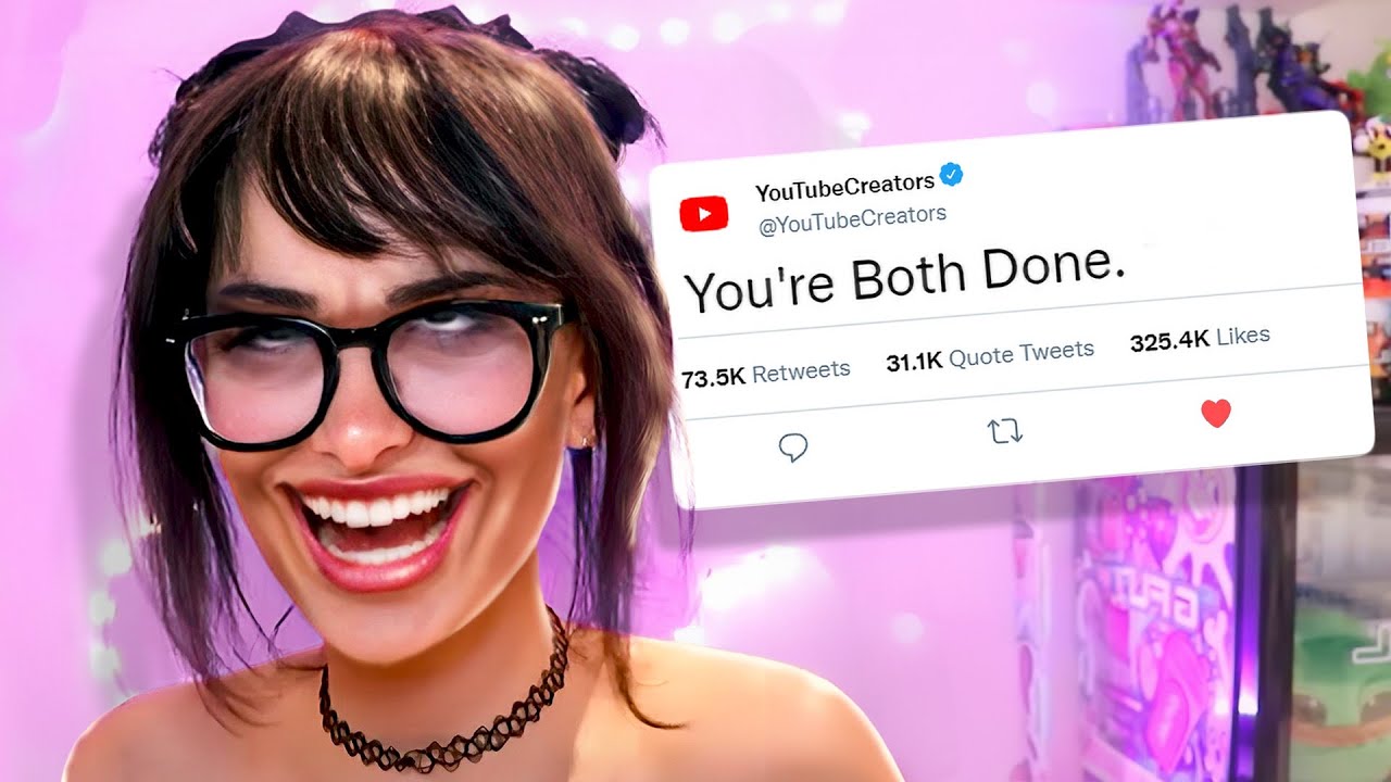 Youtube Is Done With Sssniperwolf Drama Youtube