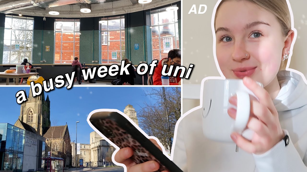 A BUSY WEEK OF ONLINE UNIVERSITY | business student - YouTube
