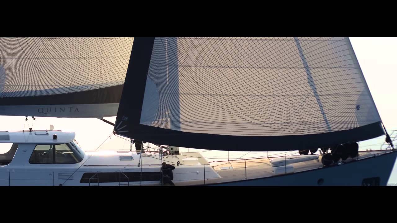 QUINTA's Tape Drive Carbon & Spectra Sail Try_UK Sailmakers Türkiye ...