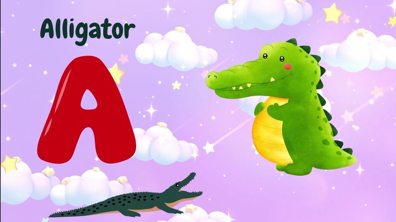 A For Alligator - Learn ABC Babies Learning Videos - Fun Learning ...