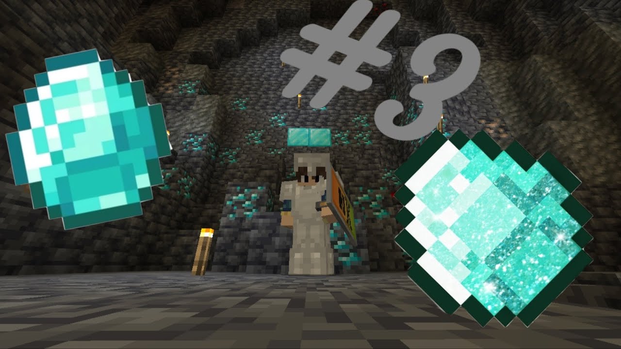 Minecraft Survival Series Iron and Diamond hunting Ep2💎🔥💎 - YouTube