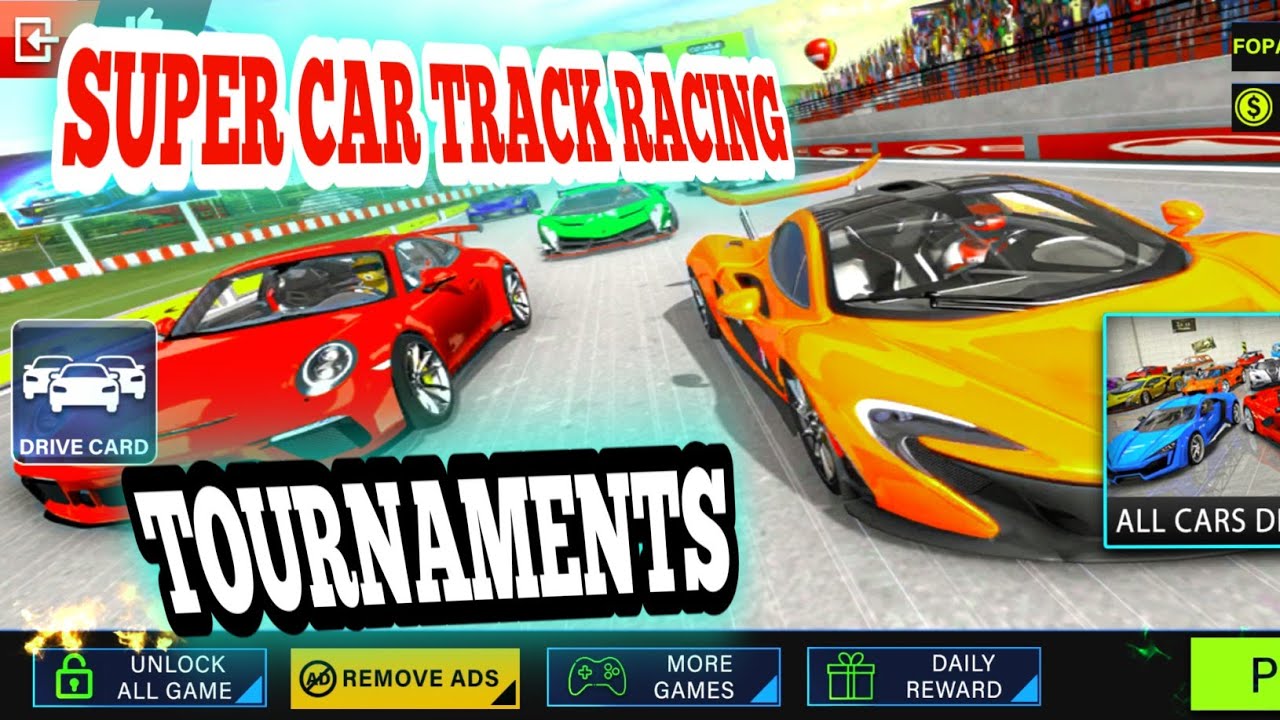 SUPER CAR TRACK RACING || FORMULA CAR TRACK RACING | CAR TOURNAMENTS🥰 ...