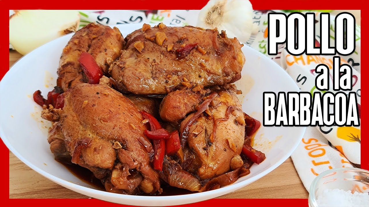 😋 Cómo Hacer POLLO A LA BARBACOA Cubano Fácil Receta Cubana - YouTube