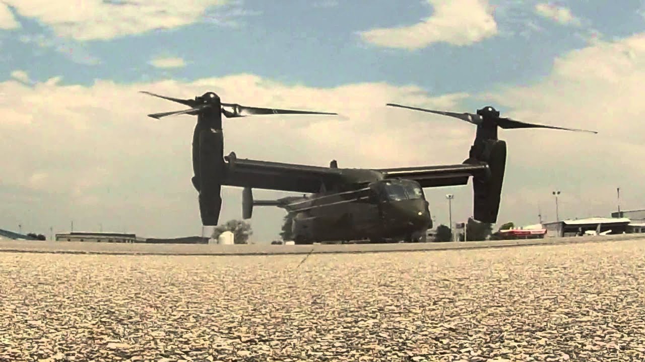 V-22 Ospreys at the Fort Collins - Loveland Municipal Airport - YouTube