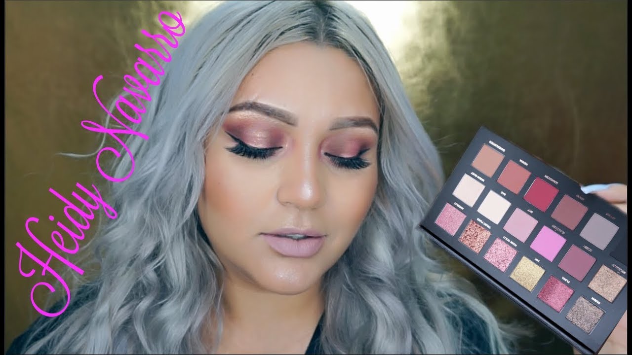 PALETA DE HUDA BEAUTY maquillaje - YouTube
