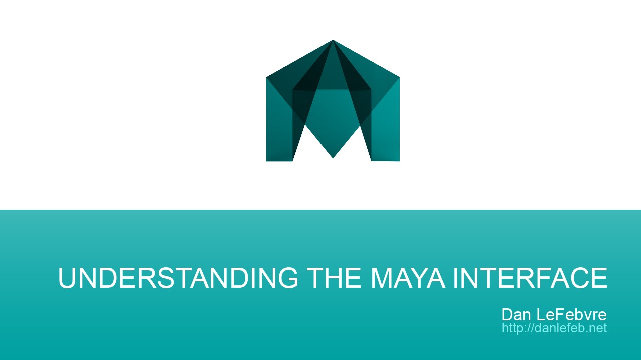 Understanding the Maya interface - YouTube
