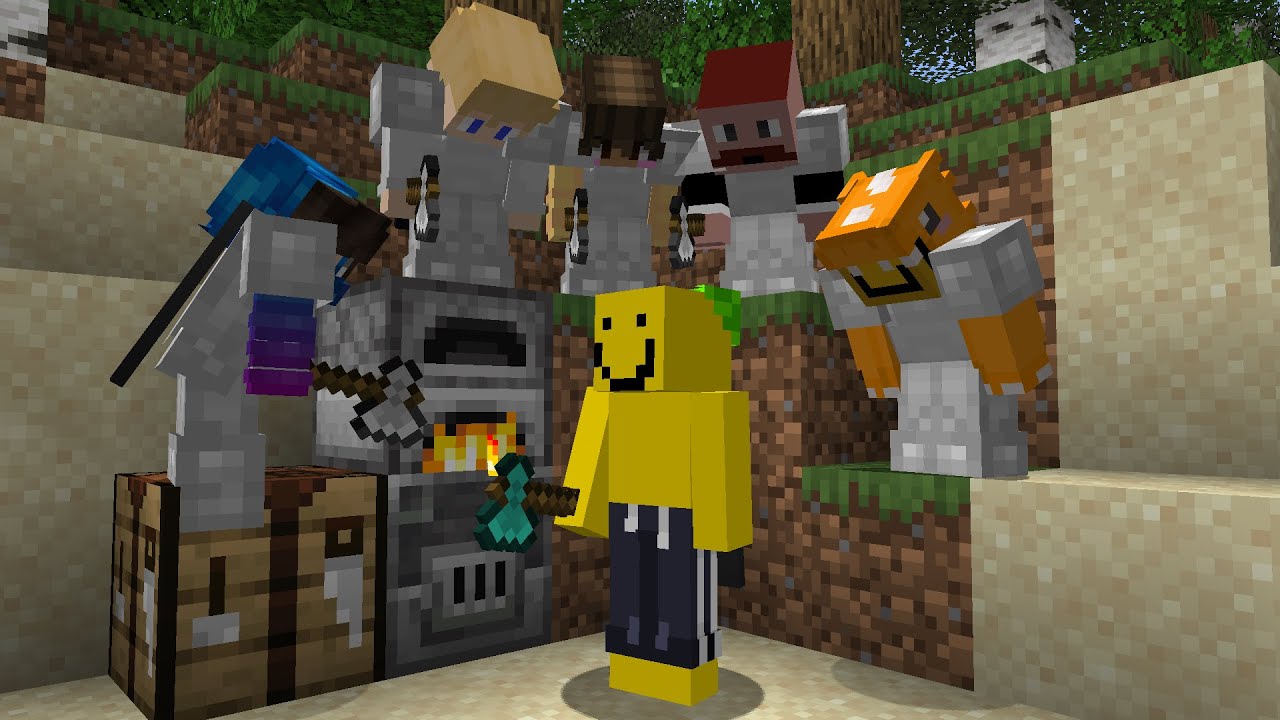 Minecraft Speedrunner VS 5 Hunters - YouTube