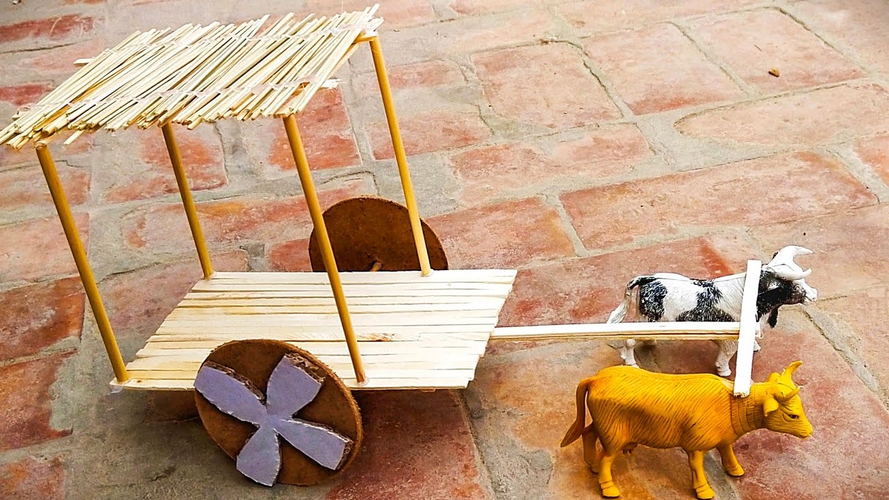 #diy_how_to_make_bullcart #diyworks #bullock - YouTube