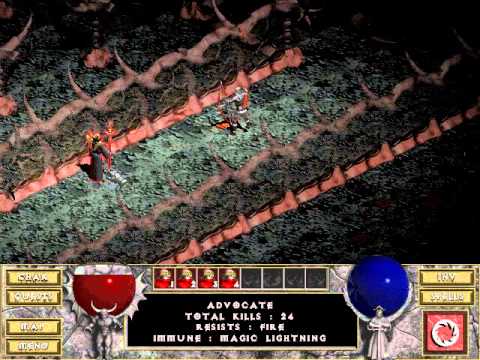 Diablo 1 Full Story Playthrough - Warrior - Part 73 - YouTube