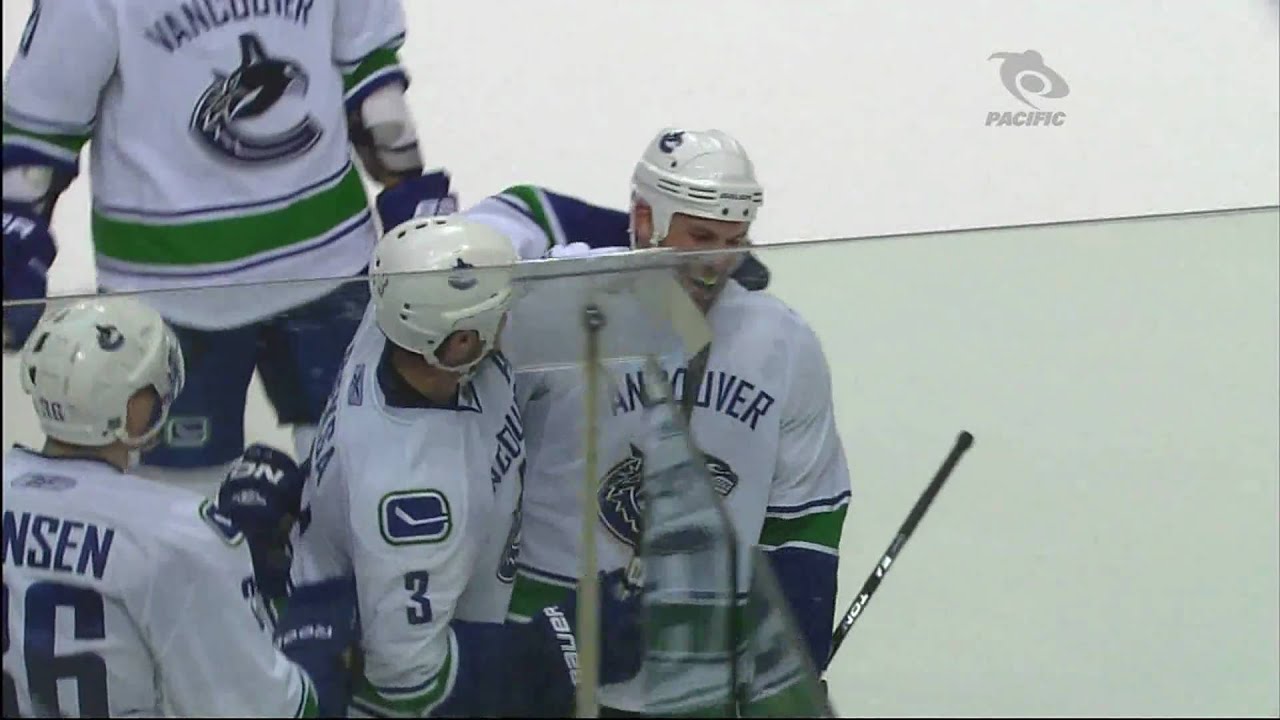 Canucks at Predators - Aaron Rome 3-1 Goal - 03.29.11 - HD - YouTube