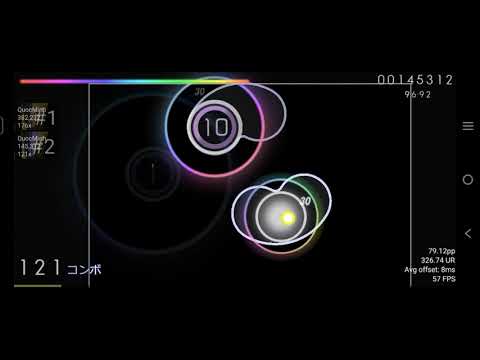 god mode on osu!droid?(1 finger btw) - YouTube