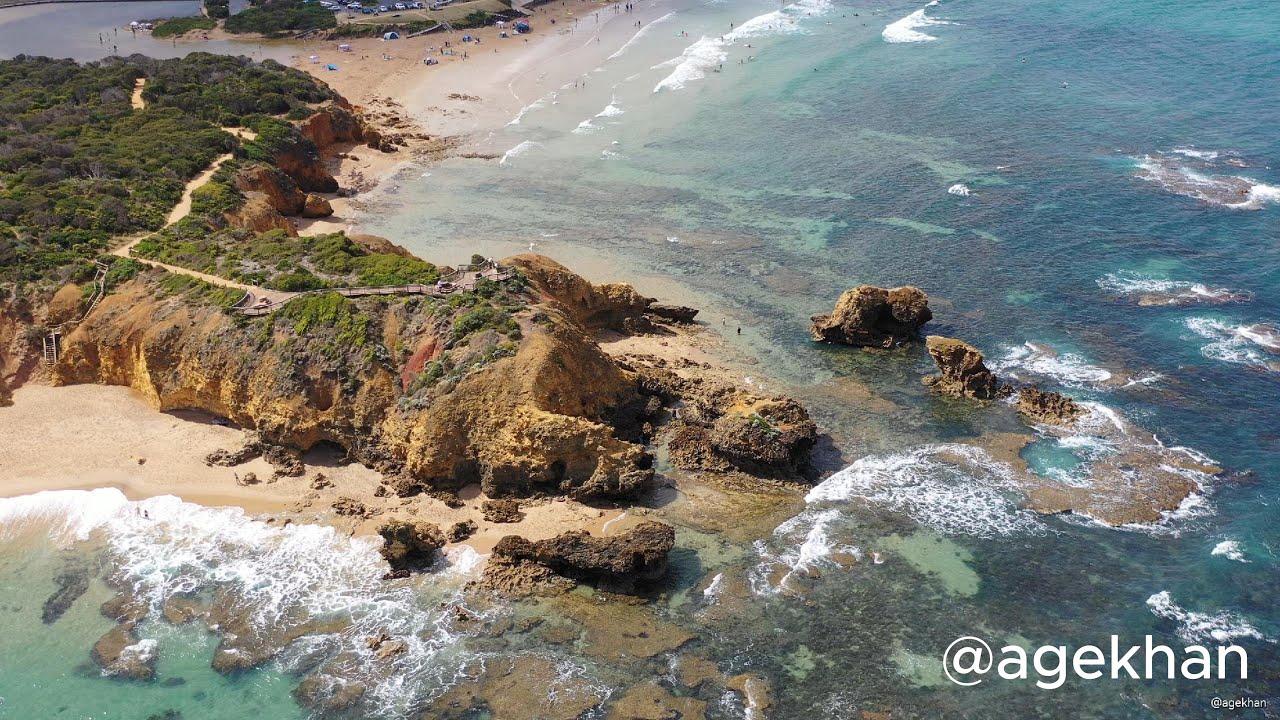 Torquay, Rocky Point Lookout by agekhan - YouTube
