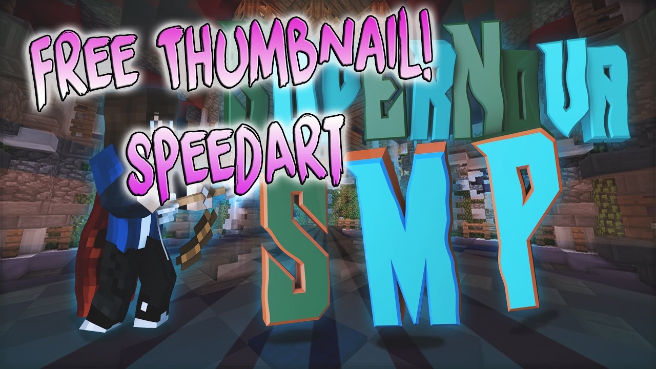 Free Minecraft Thumbnail for _Apoz_ Supernova Smp - SpeedArt ...
