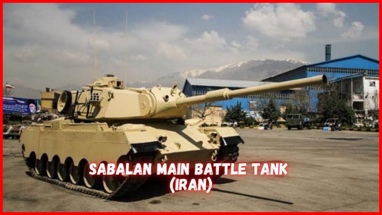 SabalanMain battle tank (Iran) - YouTube