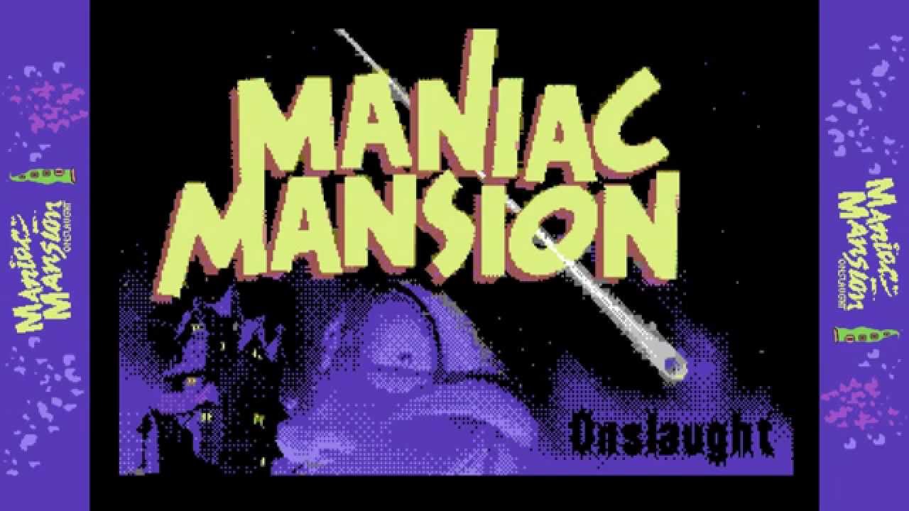 C64 - Maniac Mansion Gold - YouTube