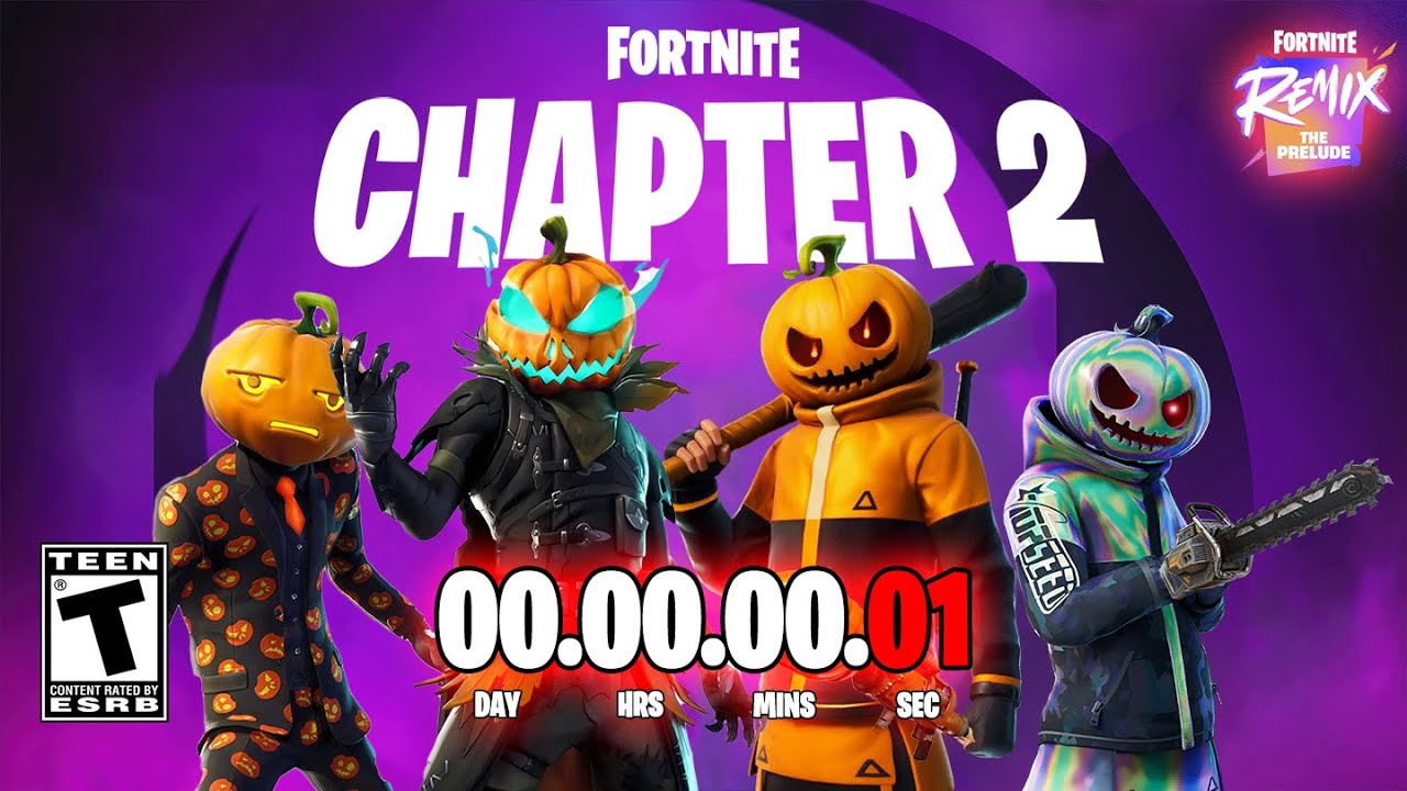 🔴*NEW* OG CHAPTER 2 REMIX LIVE EVENT COUNTDOWN LIVE! (Season 4 NOW ...