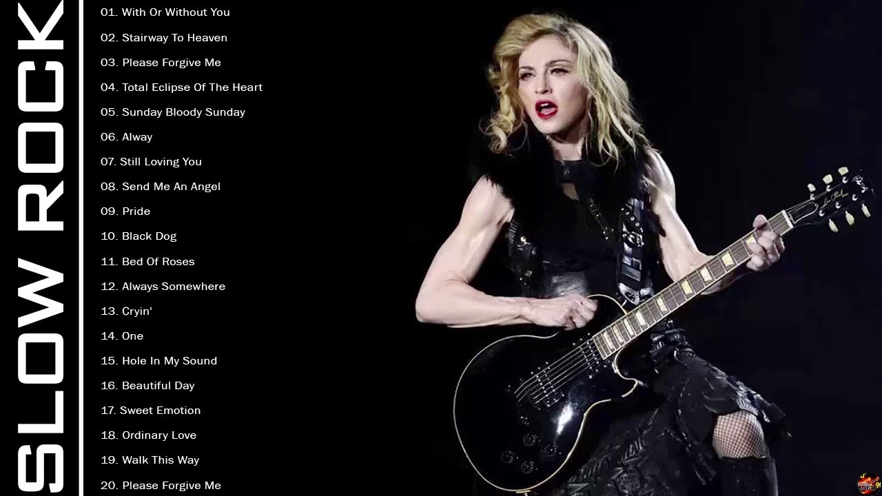 Best Slow Rock Ballads 80's 90's - Scorpions, Bon Jovi, Aerosmith, Led ...