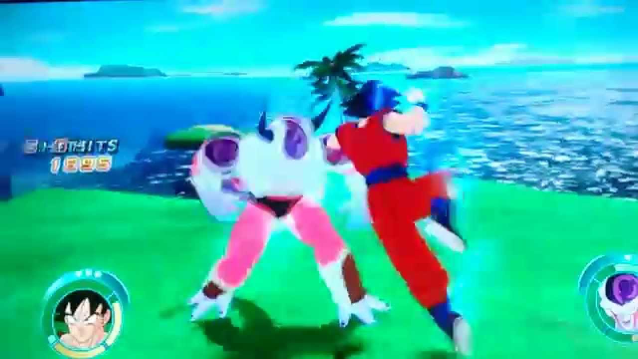 Dragon Ball Raging Blast 1 First Fight 1/15/15 (PS3 Gameplay) - YouTube