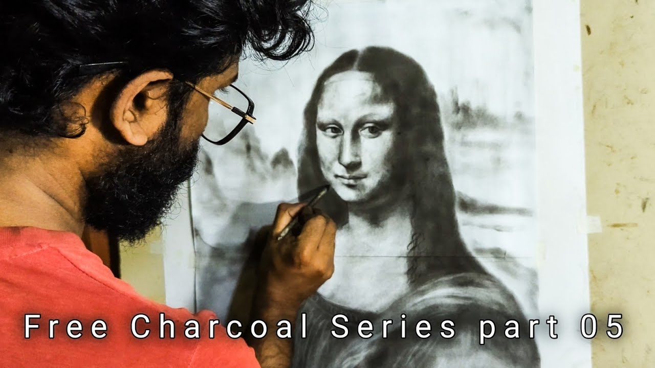 How to Draw Monalisa | for beginners - YouTube