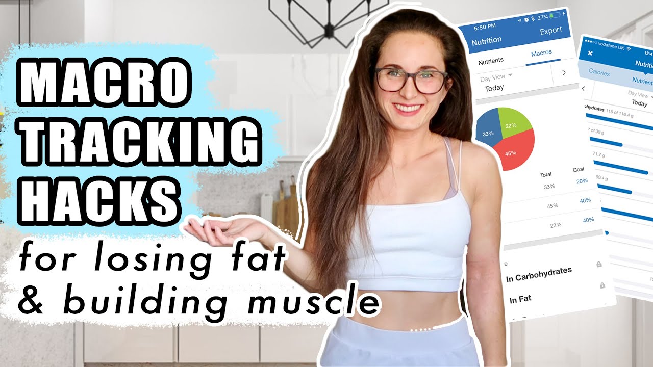 My Top MACRO TRACKING HACKS for WEIGHT LOSS | How to make calorie ...