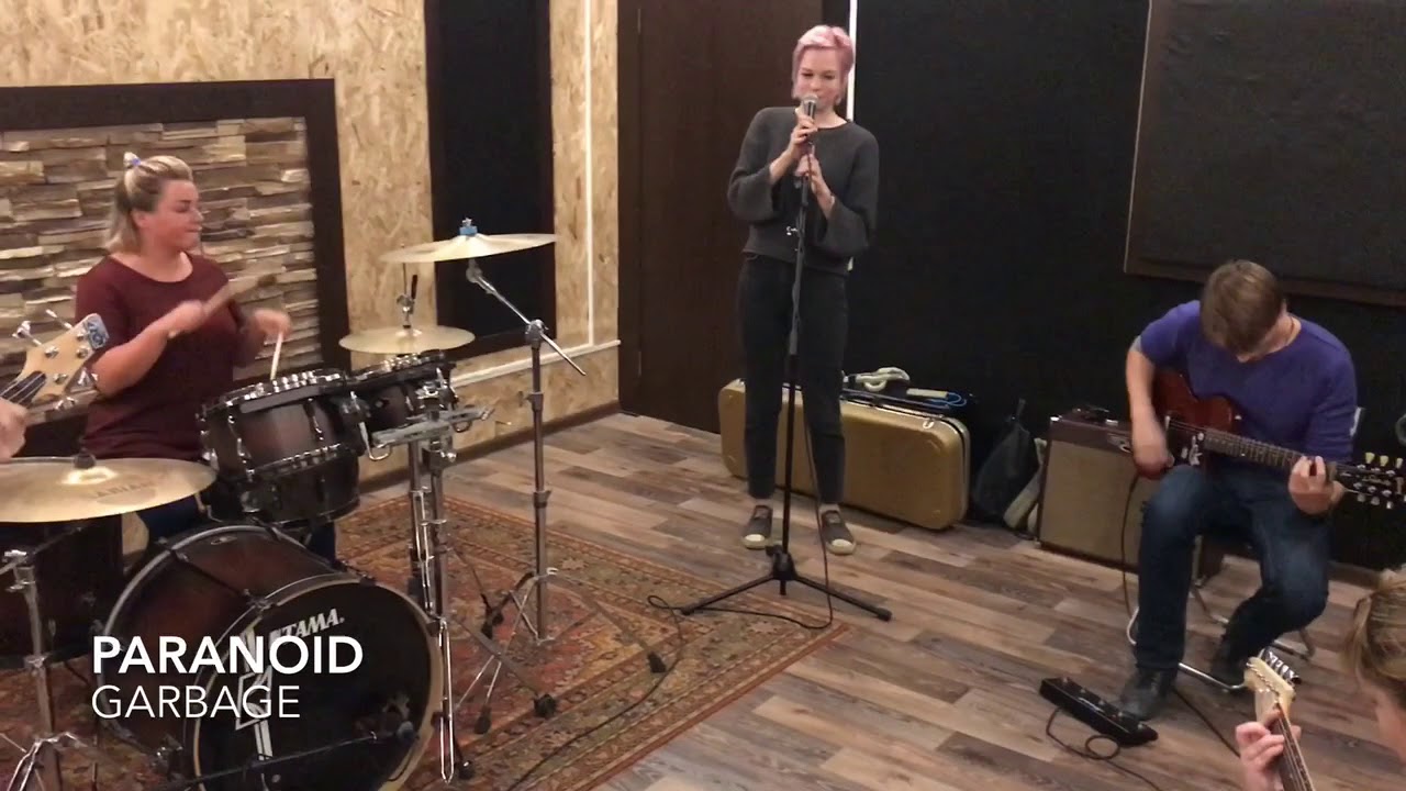 Garbage - Paranoid [Band cover by LAMPA] - YouTube