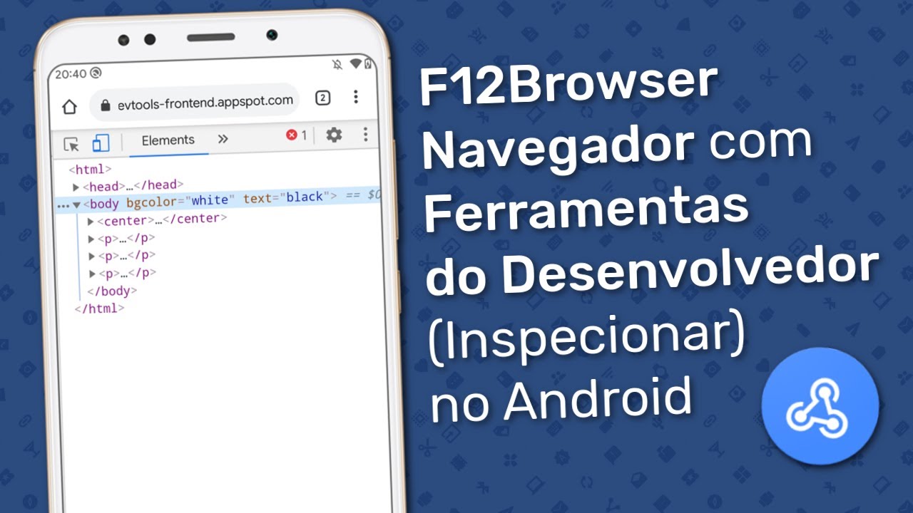 F12 Browser - Navegador com Opções de Dev. (Inspecionar Elemento) no ...