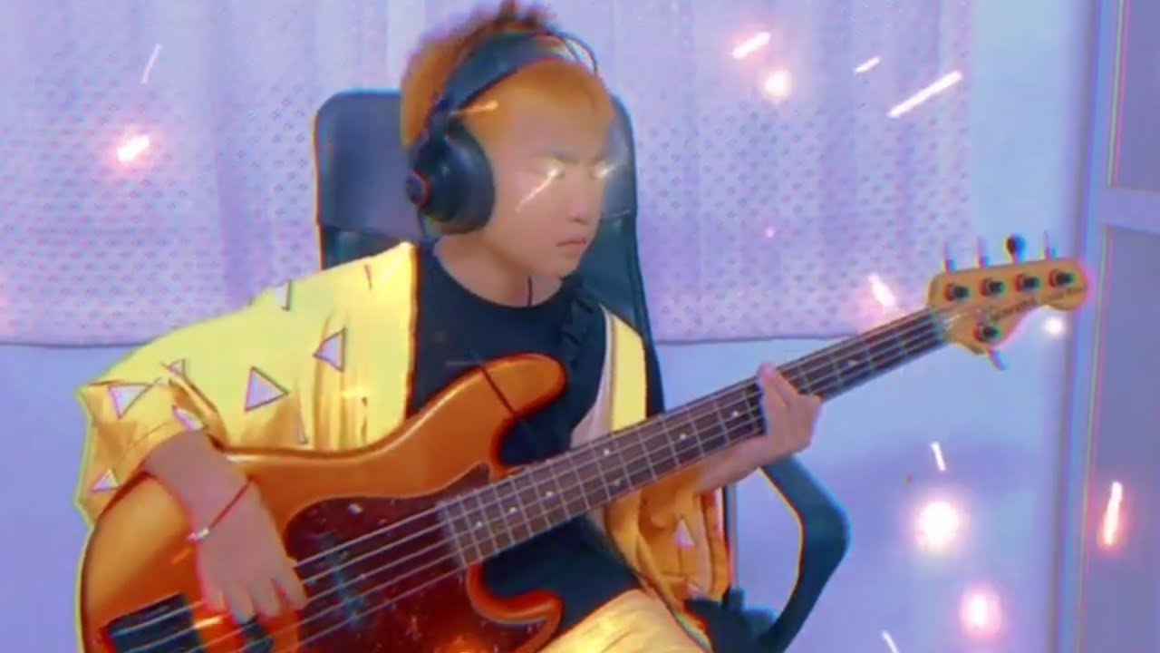 Gurenge Demon slayer (bass cover By pream) - YouTube