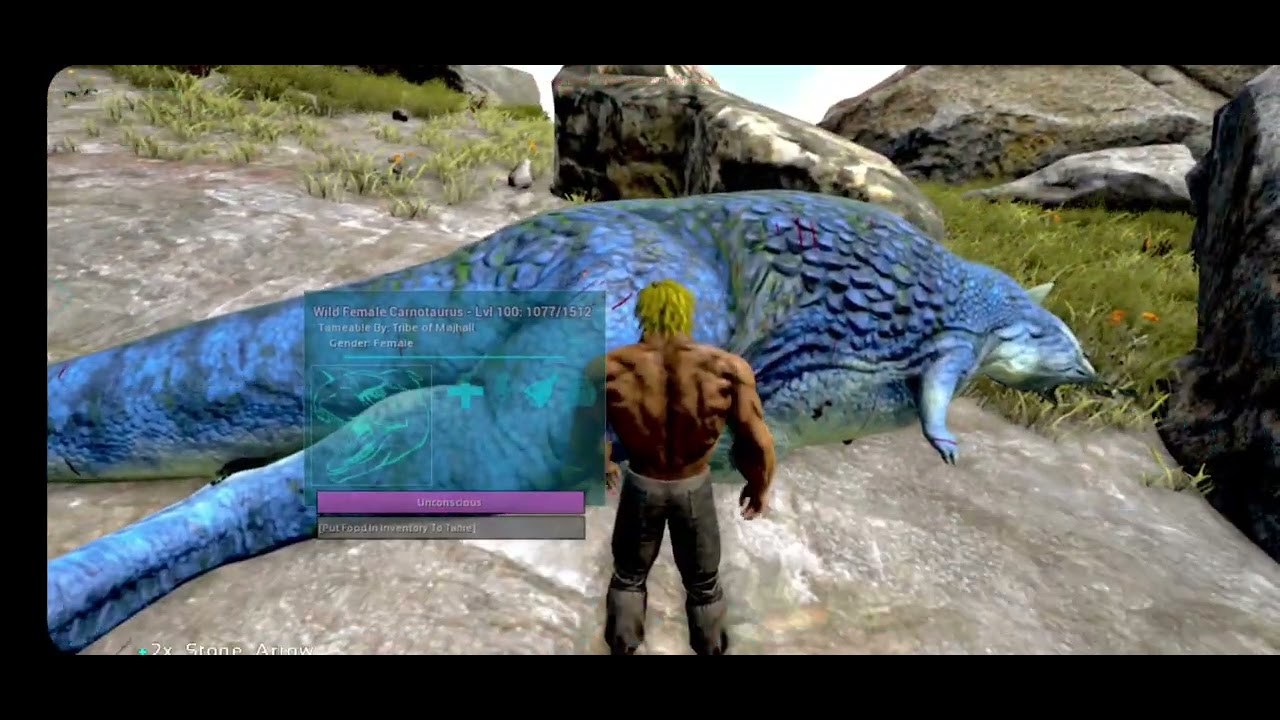 ARK ultimate editon | #episode4 | taming 100 lvl carno and rg - YouTube