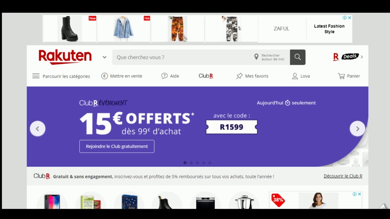 Code promo Rakuten vérifié en vidéo - YouTube