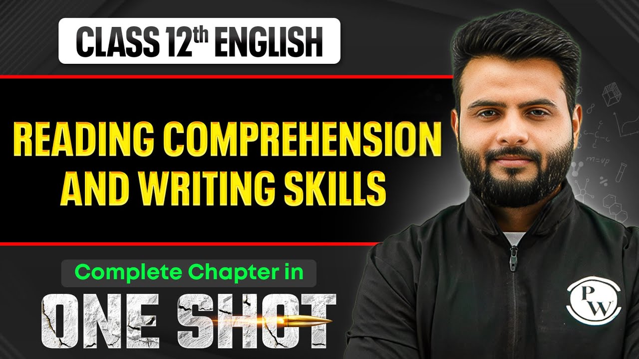 Class 12 English Writing section and Reading Comprehension | English ...