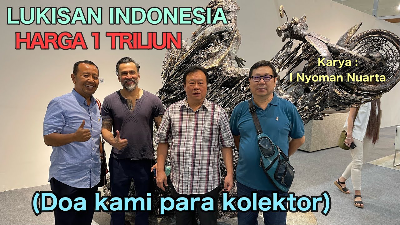 I Nyoman Nuarta Seniman Harga Karya Lukisannya 1 Triliun ?? - YouTube