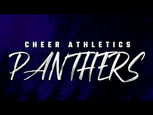 Panther Cheer Athletics Logo Cheer Gyms Near Me | Cheer Athletics