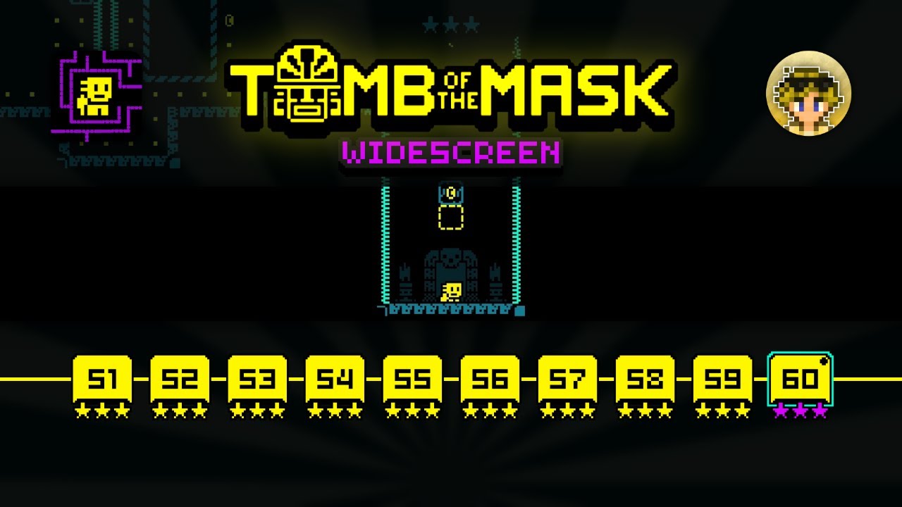TOMB OF THE MASK (Widescreen) | Stages 51-60 | WalkThrough - YouTube