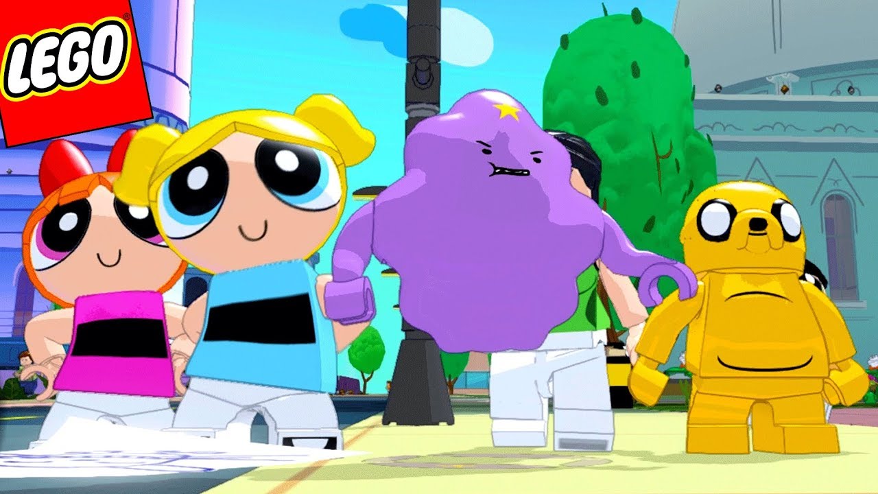 DEFENDENDO A TOWNSVILLE DE LEGO COM OS AMIGOS DA CARTOON NETWORK - YouTube